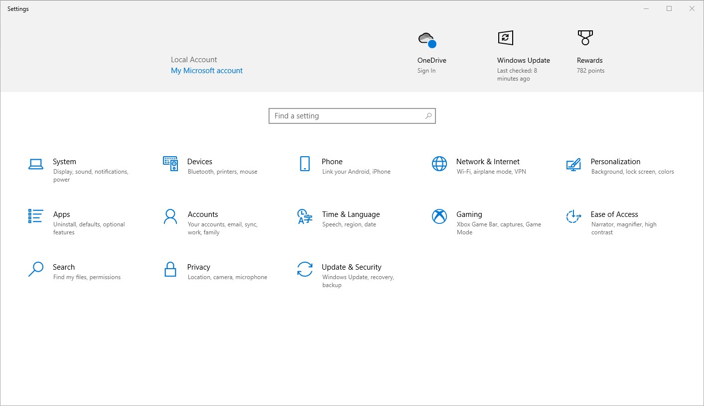 Profile Picture Missing from Settings Header