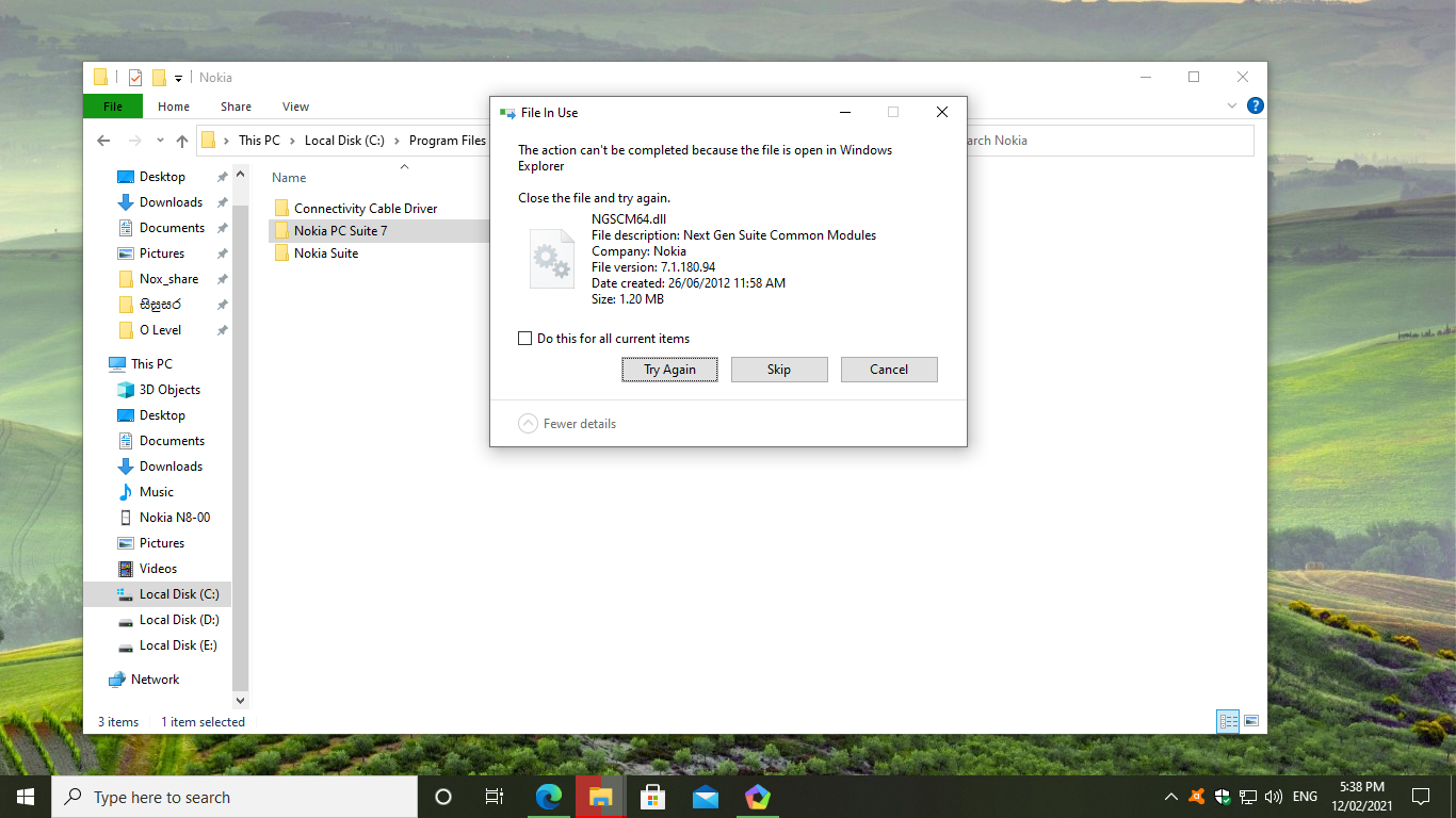 Can t Delete A Folder