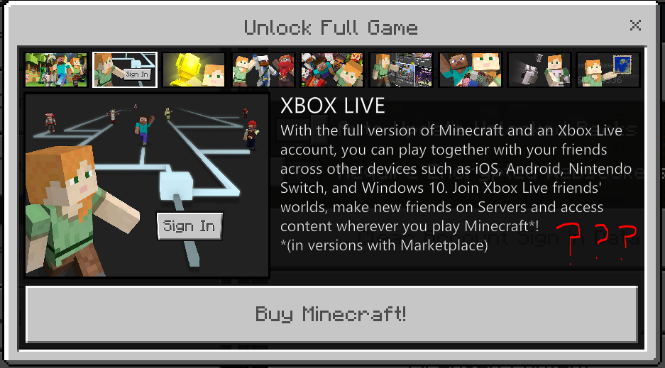I can't log into xbox live on Minecraft Windows 10 Edition I can't log into xbox live on Minecraft Windows 10 Edition