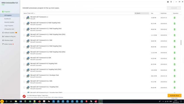 Many .NET Framework versions Many .NET Framework versions