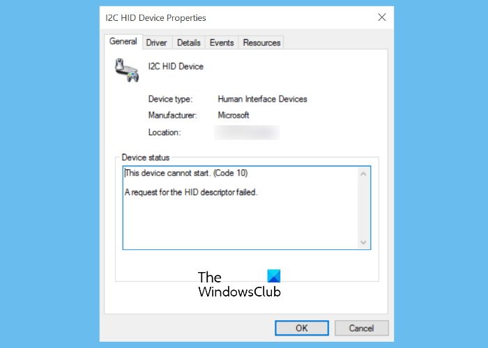Fix Touchpad Error This Device Cannot Start Code 10 On Windows 11 10